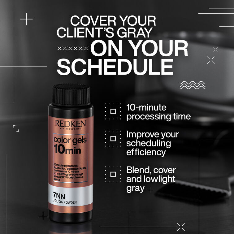 Color Gels Lacquers 10 Minute 6NN Chocolate Mousse 60ml Redken