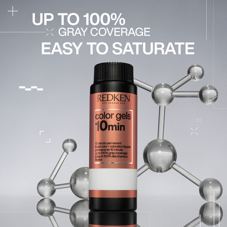 Color Gels Lacquers 10 Minute 6NN Chocolate Mousse 60ml Redken