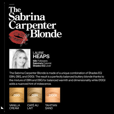 REDKEN THE SABRINA CARPENTER BLONDE - THE ICONIC BLONDE BY SHADES EQ